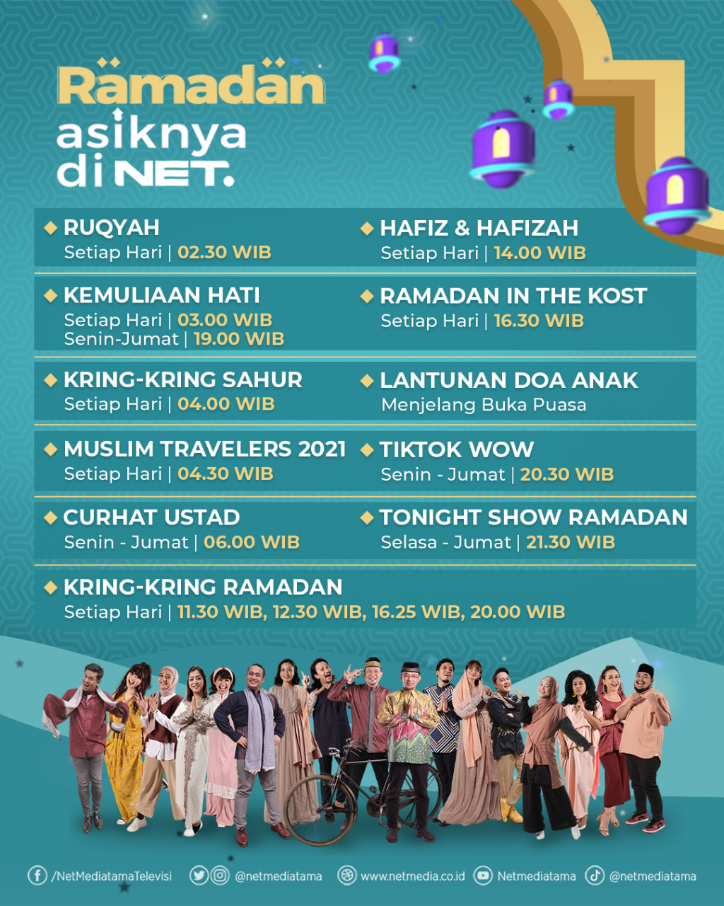 Broadcastmagz – Rangkaian Program SPESIAL RAMADAN NET.