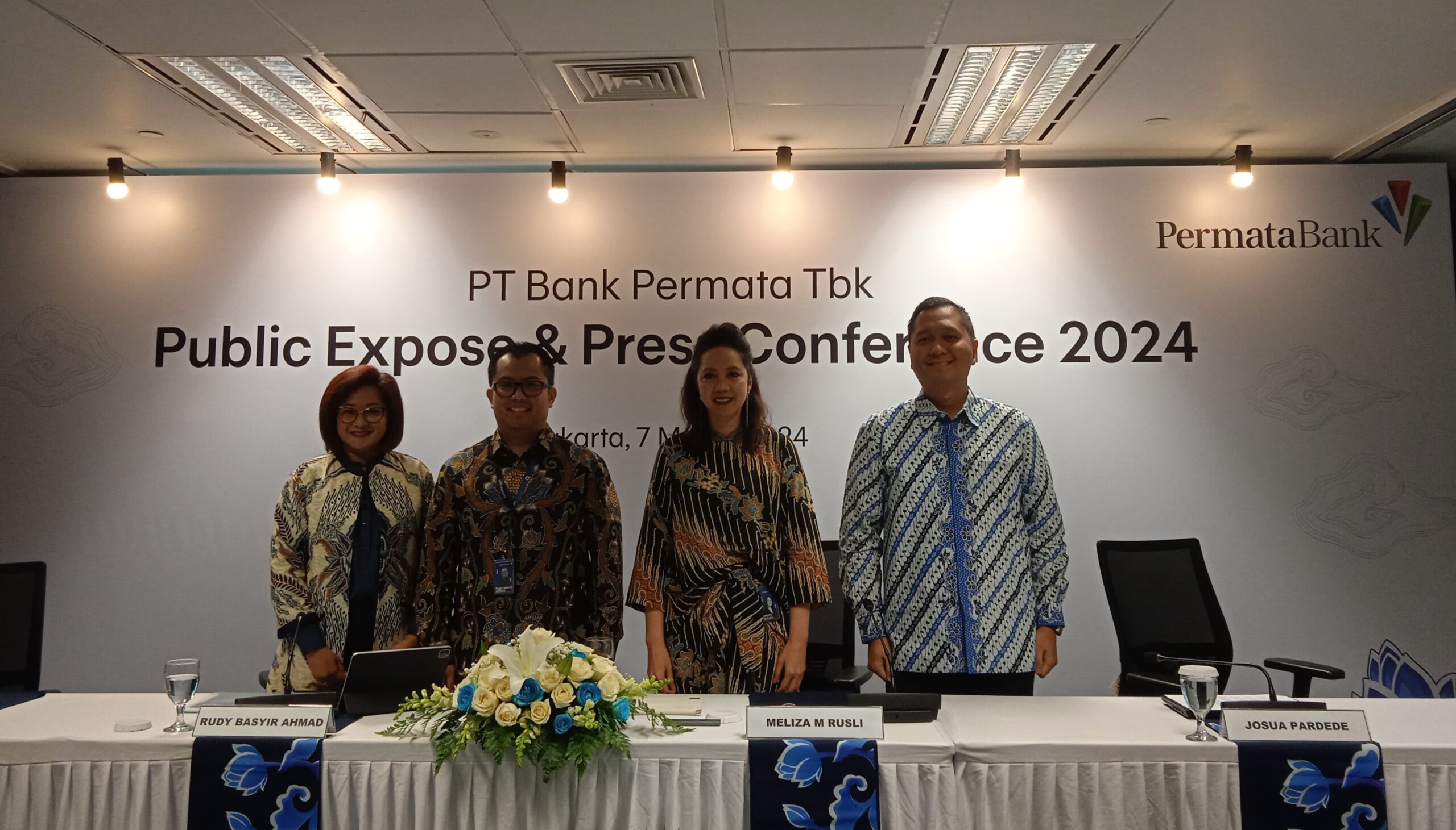 Broadcastmagz – Melalui Public Expose, PermataBank Paparkan Kinerja 2023